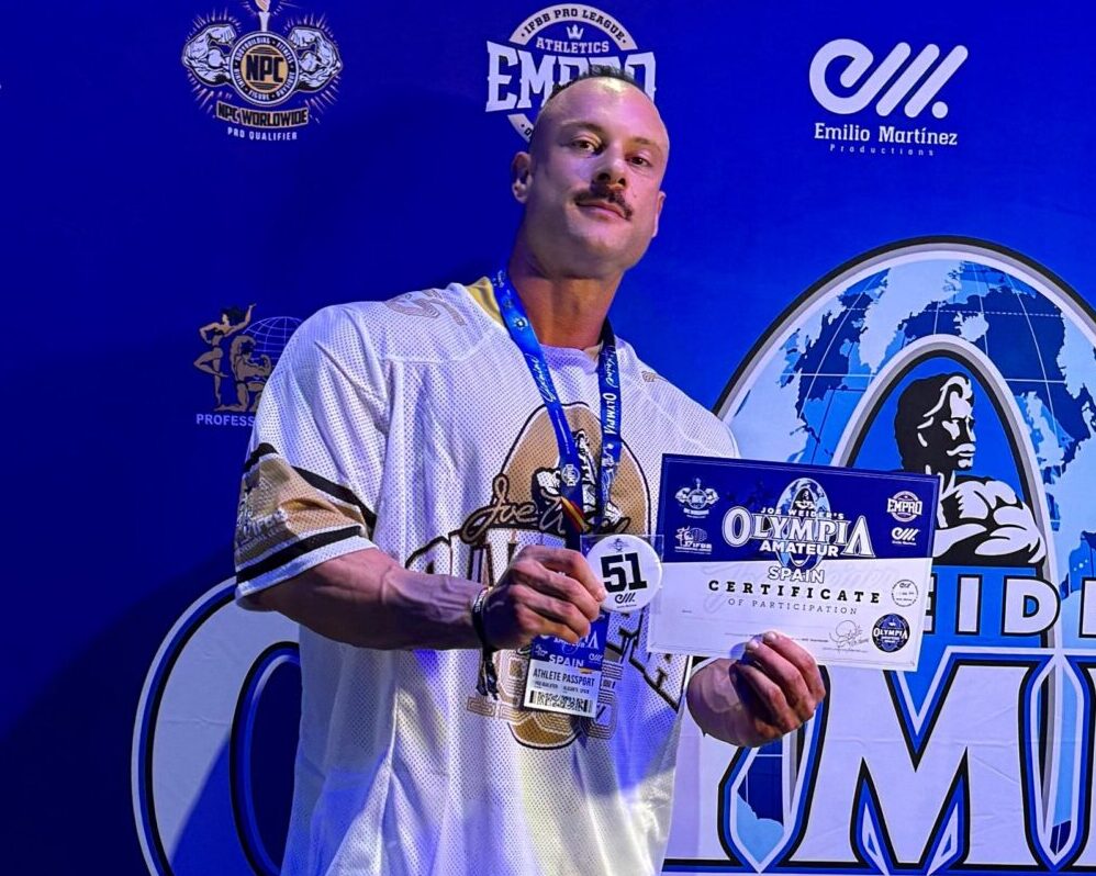 Michele De Falco Iovane, orgoglio campano sul palco dell’Olympia Europe ...